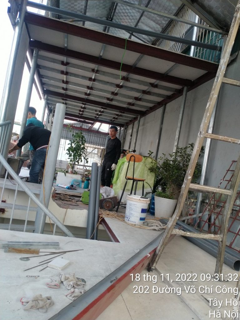 Công Trình Võ Chí Công - Nhà Thép Đẹp